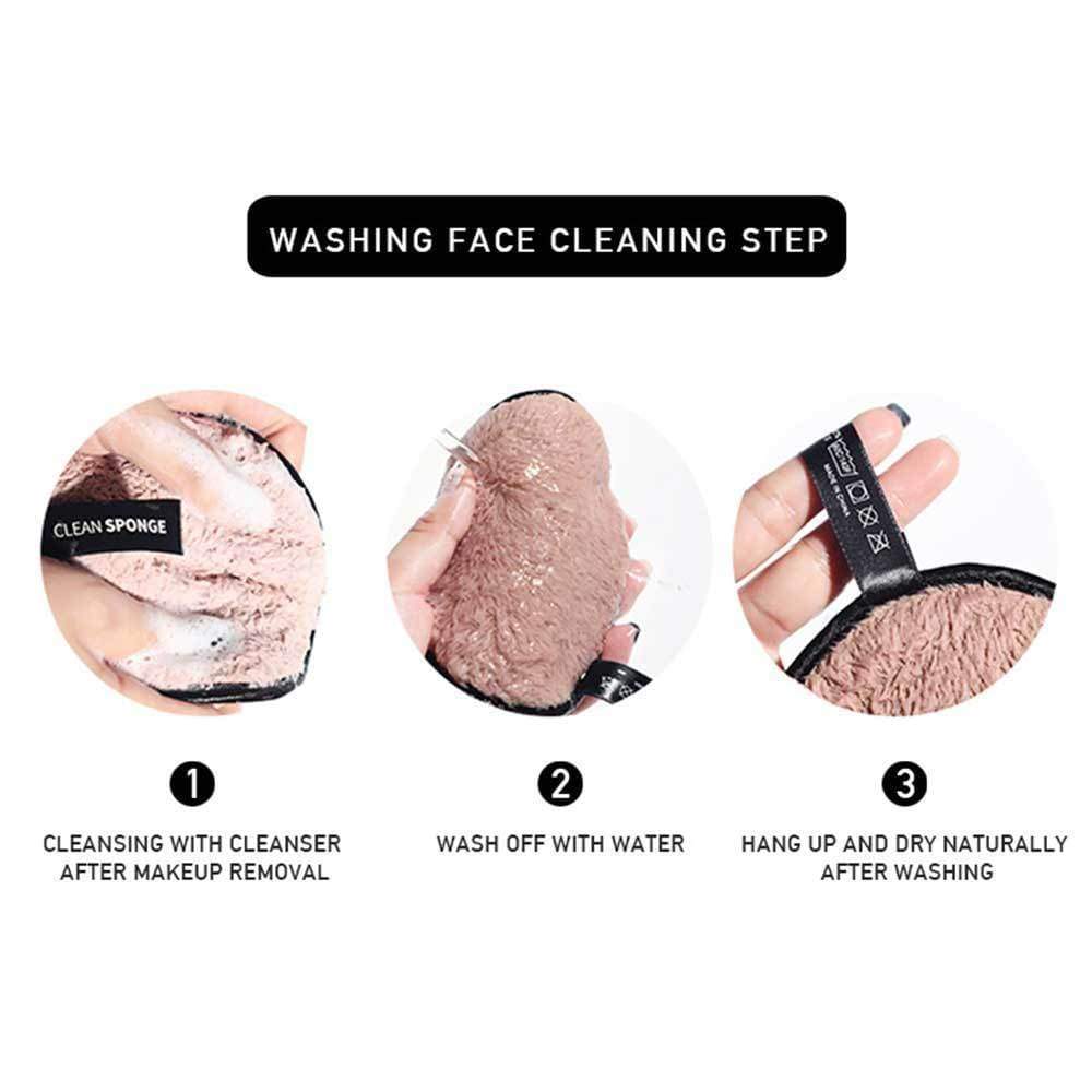 4 Reusable Makeup Remover Discs | Pimshi